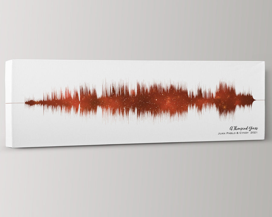 Print Your Song with Custom Song Lyric Prints | Artsy Voiceprint
