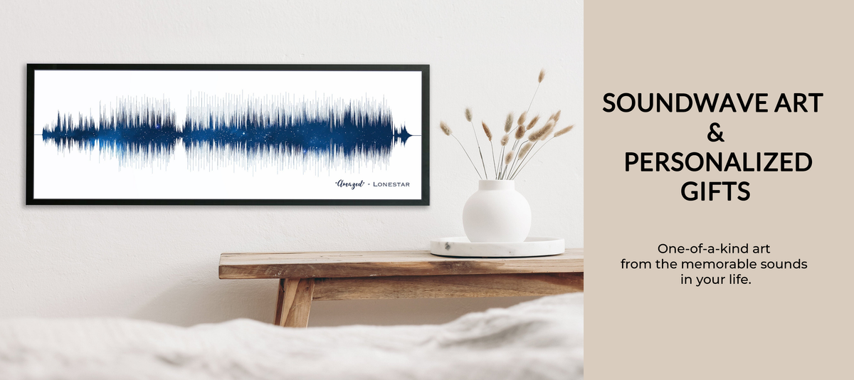 Soundwave Art, Voice Art & Personalized Art Gifts | Artsy Voiceprint