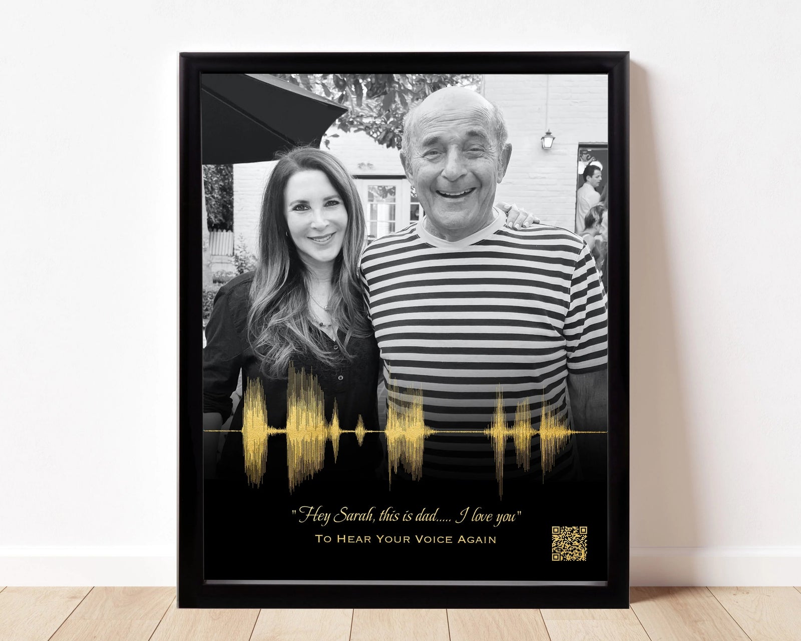 Personalized Memorial Gifts Using Sound Wave Art