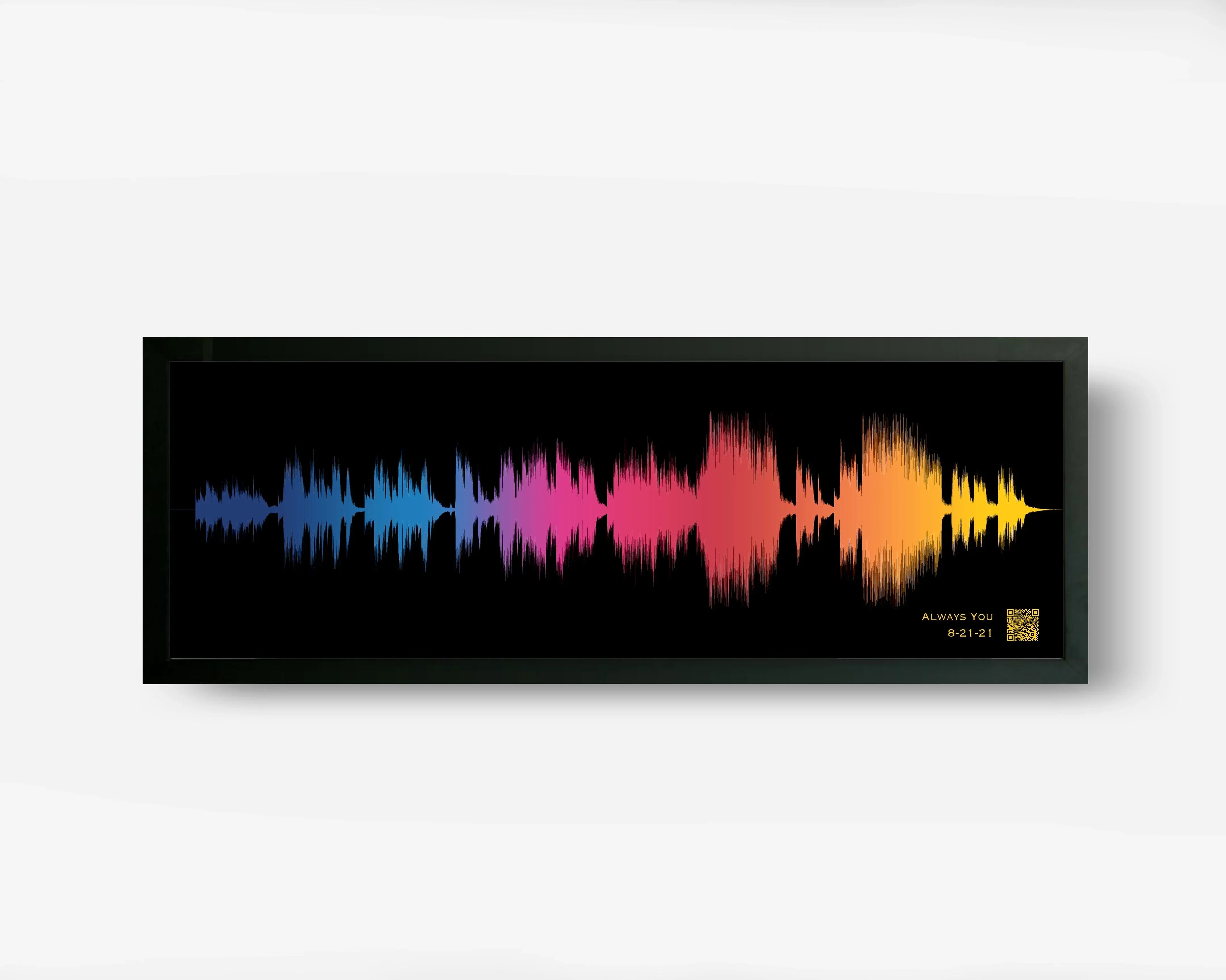 Gift Ideas For Husband - Song Soundwave Art – Artsy Voiceprint
